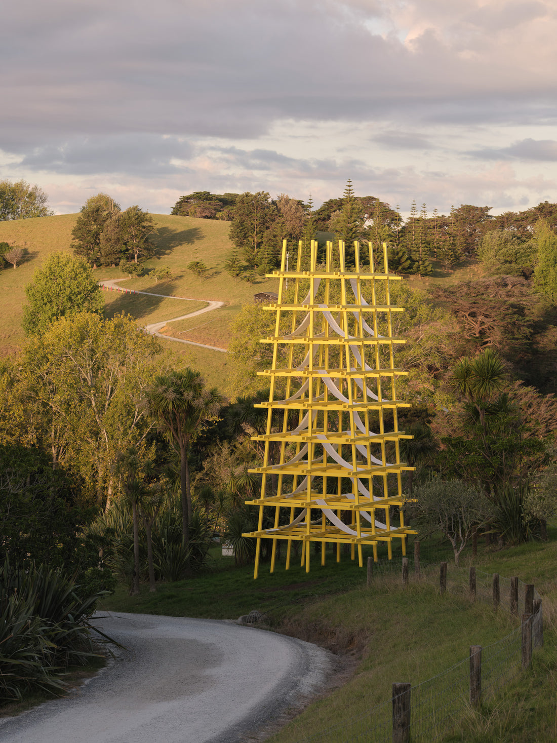 Brick Bay Folly 2025: Yellow Post